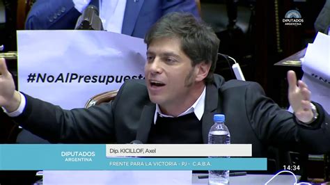 Axel Kicillof No Pasaron Cosas Fue La Pol Tica Econ Mica De Macri Y