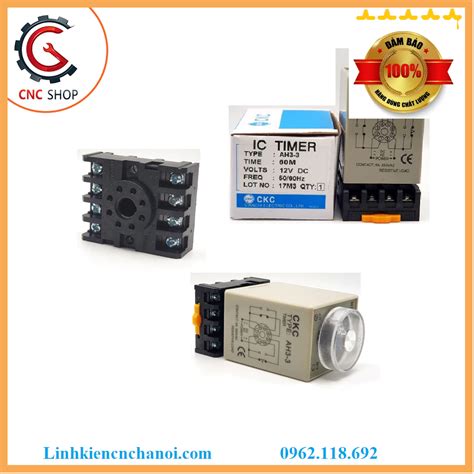 Relay Timer CKC Rơ Le Thời Gian CKC Timer V Shopee Việt Nam