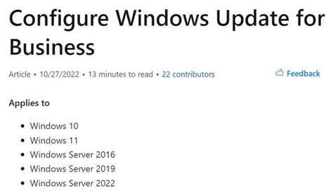 Manage Windows Server Updates With Windows Update For Business Rintune