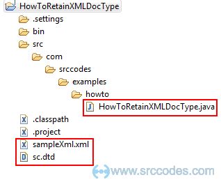 How To Retain Doctype Declaration While Saving Dom Document To An Xml File Srccodes