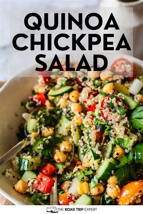Delicious Quinoa Chickpea Salad