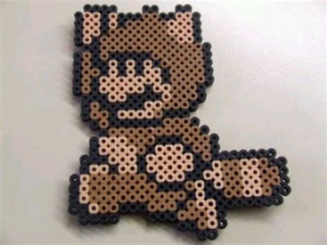 Tanooki Mario Nerd Crafts Craft Inspiration Perler Beads