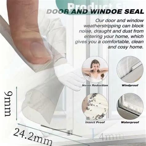 여닫이창 도장 방음 단열 테이프 날씨 스트리핑 문짝 도장 갭 필러 어쿠스틱 폼 창 씰링 스트립 3m Youtube