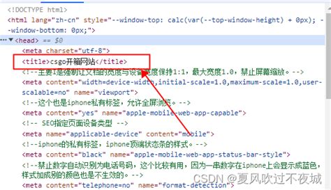 关于uniapp的设置动态tdk，用于seouniapp Seo Csdn博客