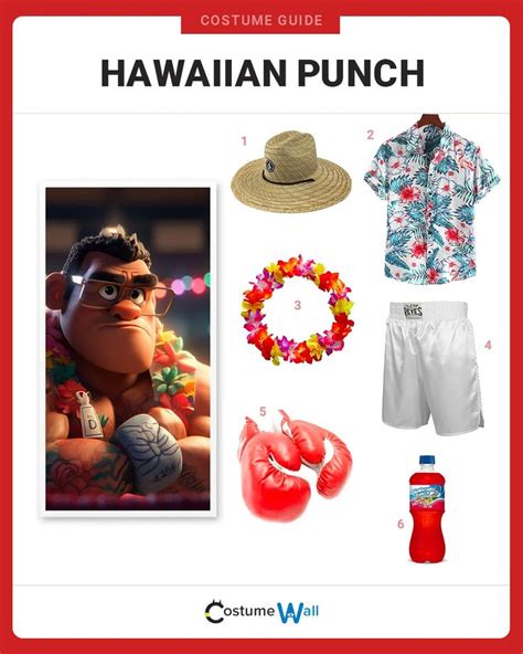 Hawaiian Punch Costume Guide For Cosplay And Halloween Hawaiian Punch