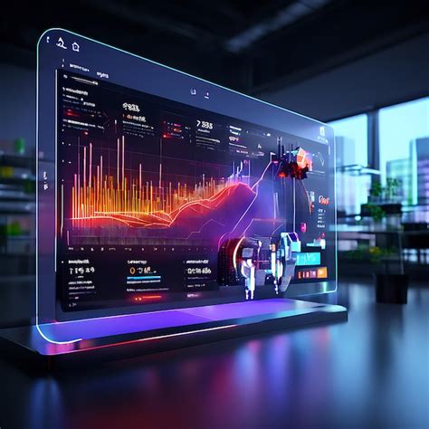Cuttingedge Ai Interface Realtime Data Visualization Interactive