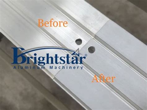 Aluminum Profile Surface Defects Brushing And Cleaning Machine