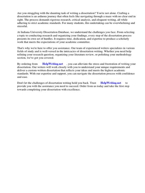 Indiana University Dissertation Database Pdf Electronic Health