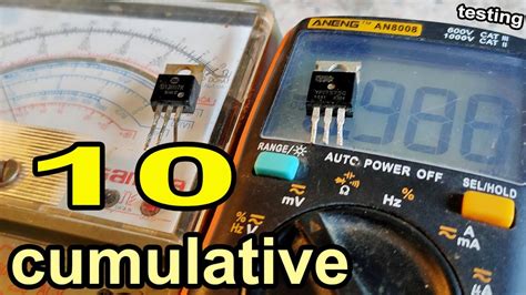 How To Test Mosfet Using Multimeter Fastest In 10 Integrated Tips Youtube