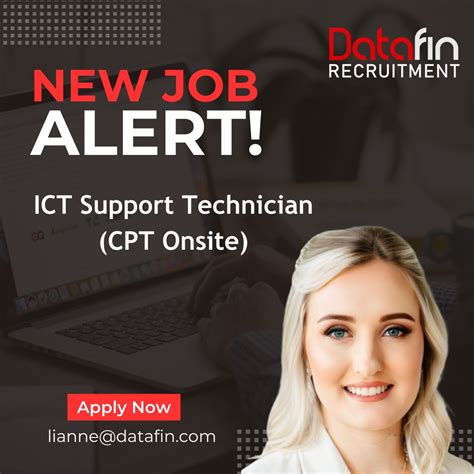Datafin Recruitment On Linkedin Ictsupporttechnician Datafinrecruitment