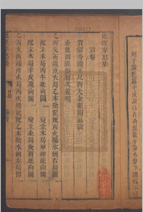 地理孝思集 舒凤仪辑 清古吴光德堂刻本 红叶山古籍文库