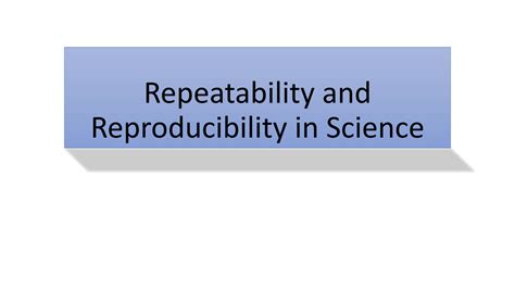 SOLUTION Repeatability And Reproducibility Studypool