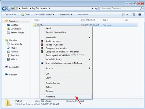 How To Define Which User On Your Network Can Access Your Shared Files And Folders WinTips Org