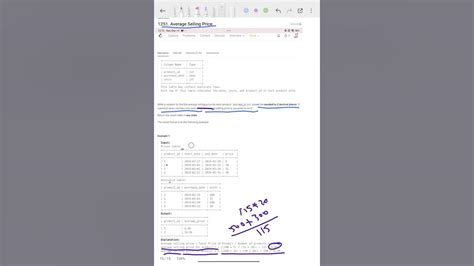 1251 Average Selling Price Sql Interview Questions Sql Youtube