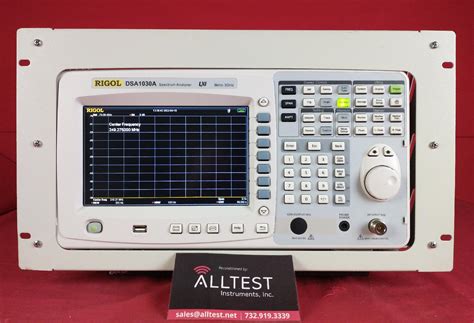 DSA1030A Rigol High Performance 3 GHz Spectrum Analyzer Alltest Instruments