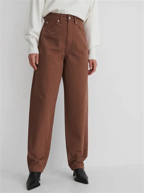 Джинси жіночі Na Kd Xaz436760niwh 36 Блідо коричневі Dd8000007937707 в інтернет магазині