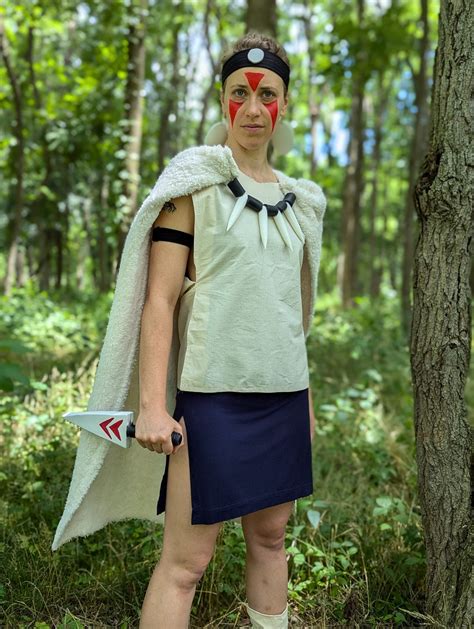 Princess Mononoke Complete Cosplay Costume Etsy