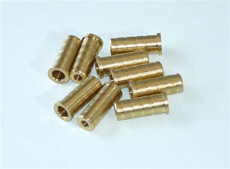 Crossbow Brass Threaded Inserts Field Points Tips Broadhead 88mm Od 7