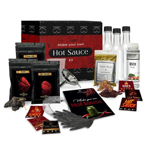 Diy Hot Sauce Making Kit With Real Peppers Make Philippines Ubuy