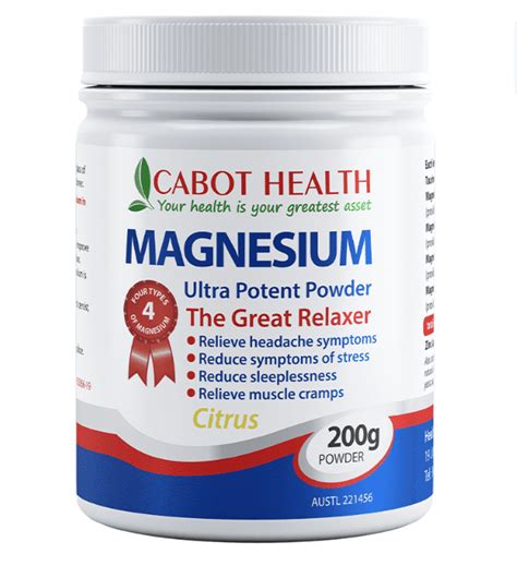 Magneisum Cabot Health