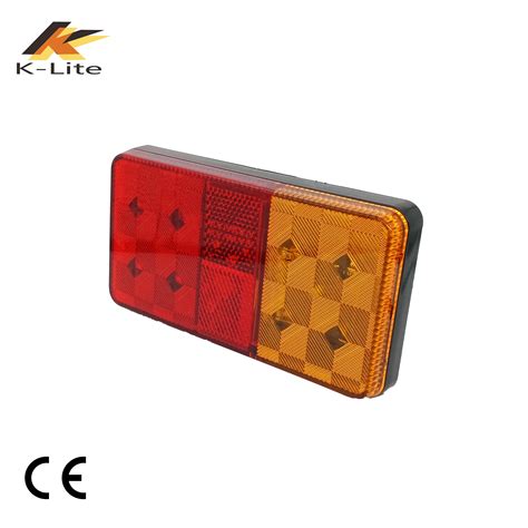 Rectangular Led Tail Lightstopturntail Trailer 12 Volt Tail Light