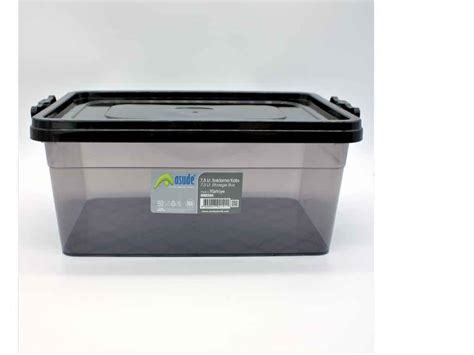 Контейнер Пластиковый с Крышкой 7,5л Черный ТМ ASUDE PLASTIK BP ...