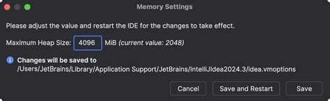 增加 Ide 的内存堆 Intellij Idea 文档