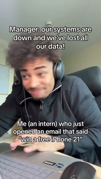 Definitely Bye To My Cybersecurity Return Offer 👋💀 Intern Tech Cybersecurity Phishing
