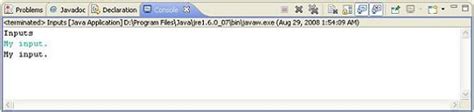 Java Input Using Java Scanner