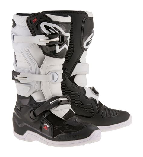 Alpinestars Youth Tech 7s Boots Blackwhite Bike Kings