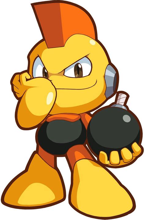 Bomb Man From Megaman Game Art