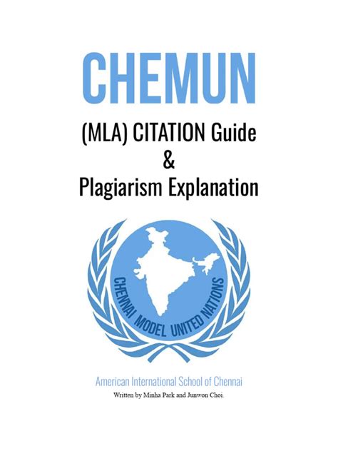 Source Mla Citation Guide And Plagiarism Pdf Citation Plagiarism