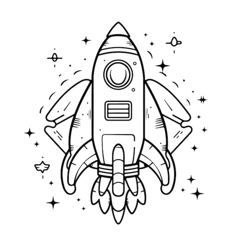 스케치 손으로 그린 단일 라인 아트 색칠 페이지 선 그리기 흰색 배경에 고립 프리미엄 벡터