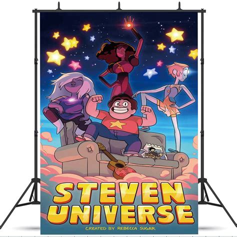 Steven Universe School Banner Backdrop Background Taspestry Wall Decor