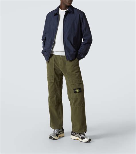 Compass Cotton Jersey Sweatshirt In Blue Stone Island Mytheresa