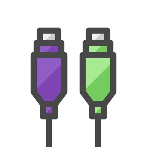 Ps2 Generic Outline Color Icon