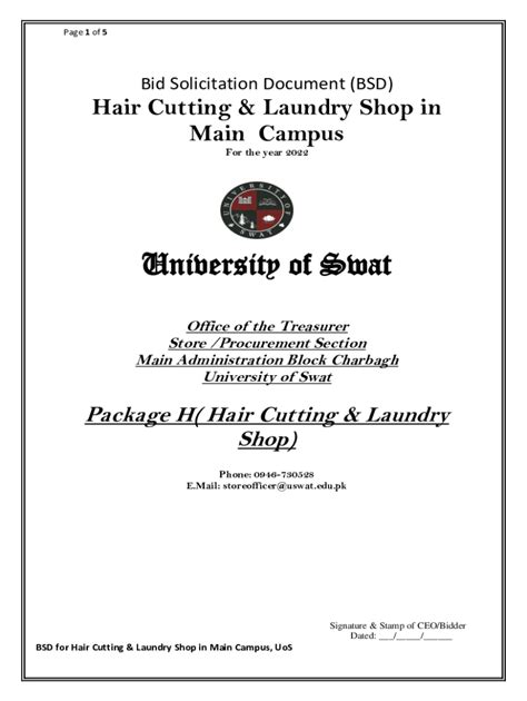 Fillable Online Bid Solicitation Document Bsd Fax Email Print Pdffiller