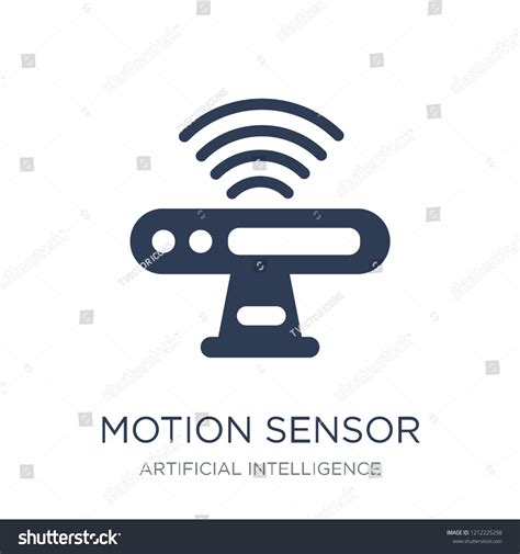 Motion Sensor Icon Trendy Flat Vector Stock Vector Royalty Free 1212225298 Shutterstock