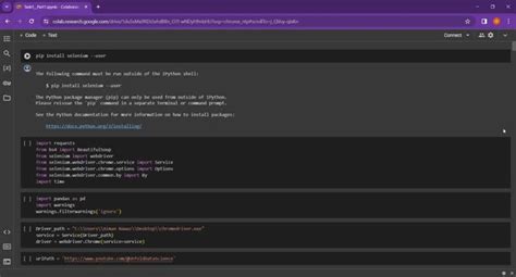 Alaiba Nawaz On Linkedin Dataanalysis Webscraping Python Selenium Beautifulsoup Datascience