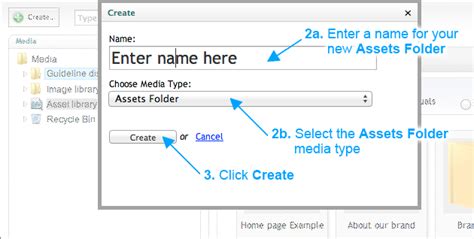 Brand Toolbox Knowledge User Guide Asset Library Create An Assets Folder Brand Toolbox Knowledge User Guide Asset Library Create An Assets Folder