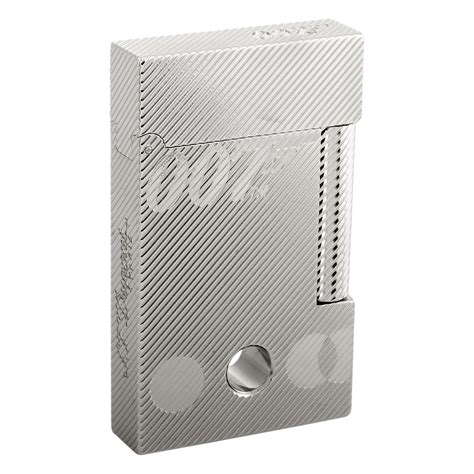 St Dupont Ligne 2 James Bond 007 Palladium Limited Edition Lighter