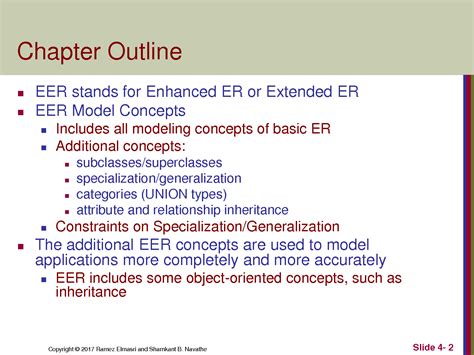 SOLUTION Chapter Enhanced Entity Relationship Eer Modeling Introduction To Database System