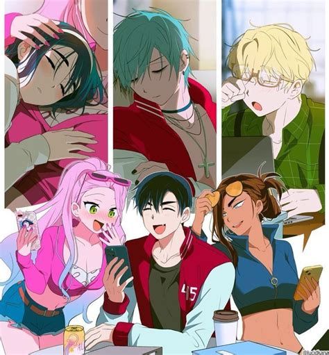 Coppie Anime Arte Del Personaggio Personaggi Anime