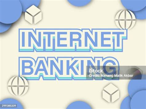 인터넷 뱅킹 편집 가능한 텍스트 효과 텍스트를 변경할 수 있습니다 3차원 형태에 대한 스톡 벡터 아트 및 기타 이미지 3차원 형태 경제 고객 Istock