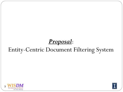 PPT Entity Centric Document Filtering Boosting Feature Mapping