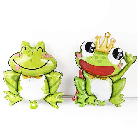 18inch Frog Balloon The Frog Prince Foil Balloon Happy Birthday Party