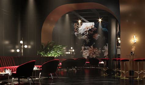 HIDDEN BAR RESTAURANT STUDY PROJECT Behance