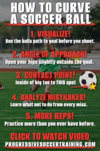 How To Curve A Soccer Ball STEP By STEP For Beginners