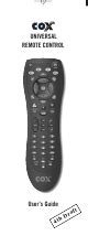 COX UNIVERSAL REMOTE CONTROL REMOTE CONTROL USER MANUAL ManualsLib