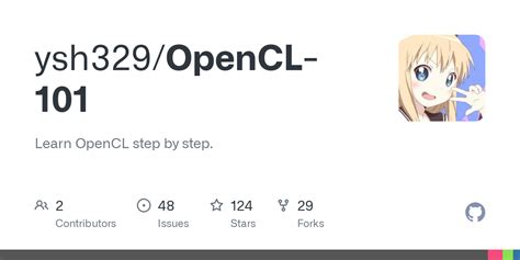 Github Ysh329opencl 101 Learn Opencl Step By Step
